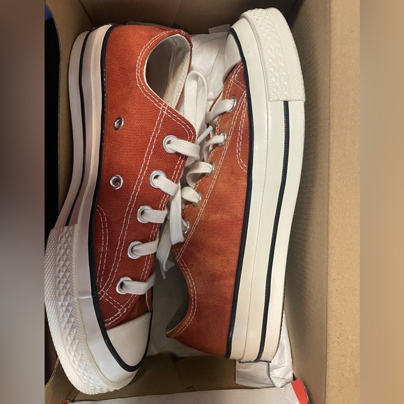 Converse | Shoes | Chuck 7s Burnt Orange Converse Unisex Size 45m65w ...
